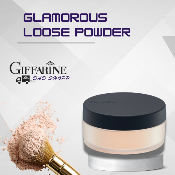 Loose Powder Glamorous Giffarine Non-Greasy Texture Smooth Fine Pigment ...
