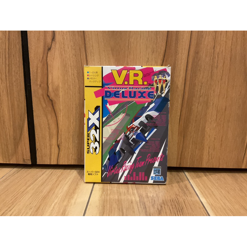 (rare) (super 32x) v.r./ virtua racing deluxe jp sega super 32x (cib ...