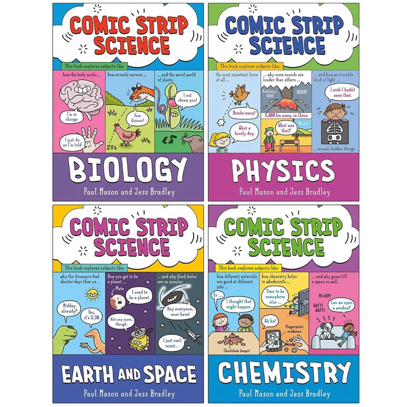 Science Comics Fun Learning Comic Book Set | Shopee Malaysia