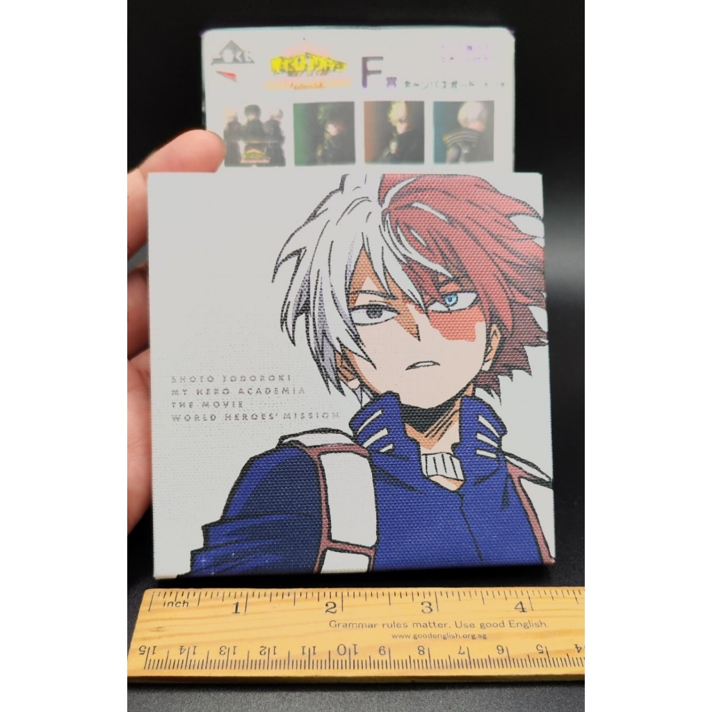 My Hero Academia Canvas Board-Todoroki Koro-Artwork Panel Picture Cute ...