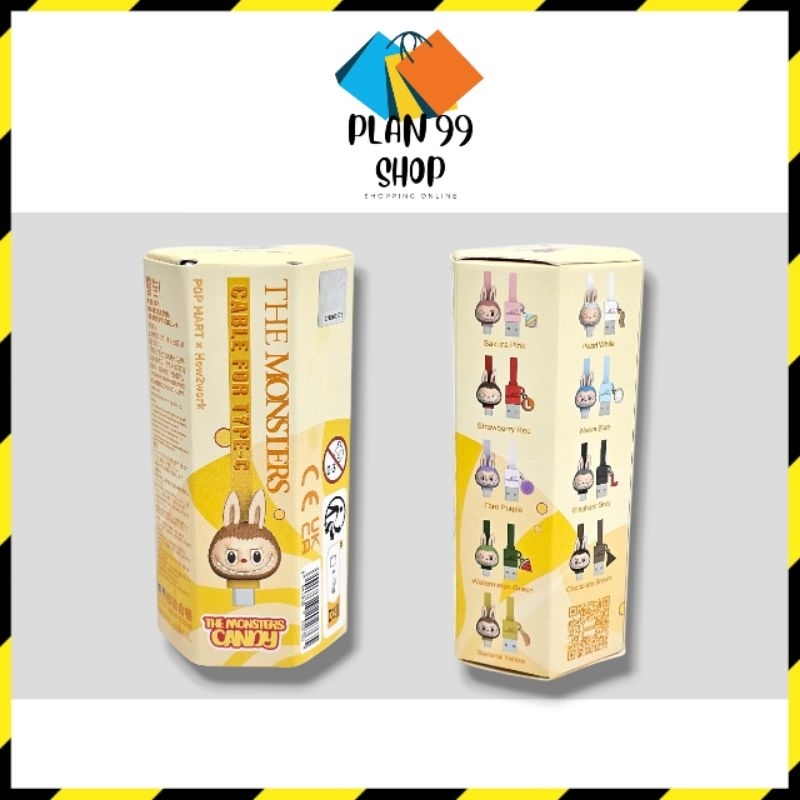 Type C Chart Cable Labubu The Monster Candy Data Self Dip | Shopee Malaysia