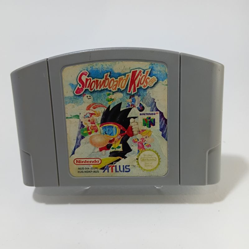 Original Nintendo 64 Snowboard Kids game For N64 (EUR PAL Version ...