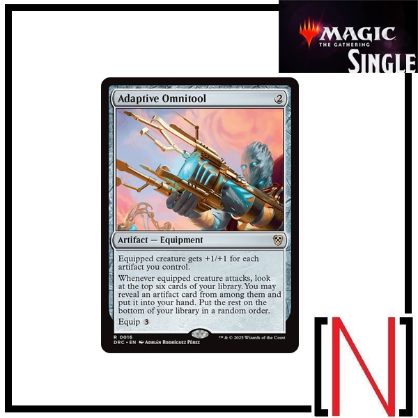 [MTG][Single][DRC] Adaptive Omnitool Level Rare [English] | Shopee Malaysia