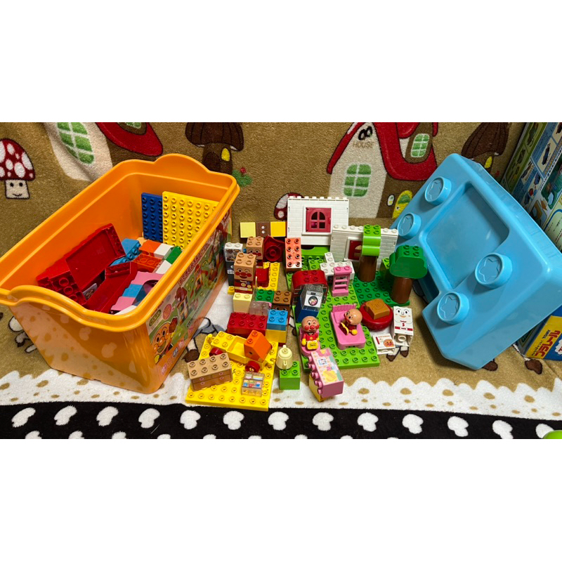 Used Anpanman Building Blocks Full Box | Shopee Malaysia