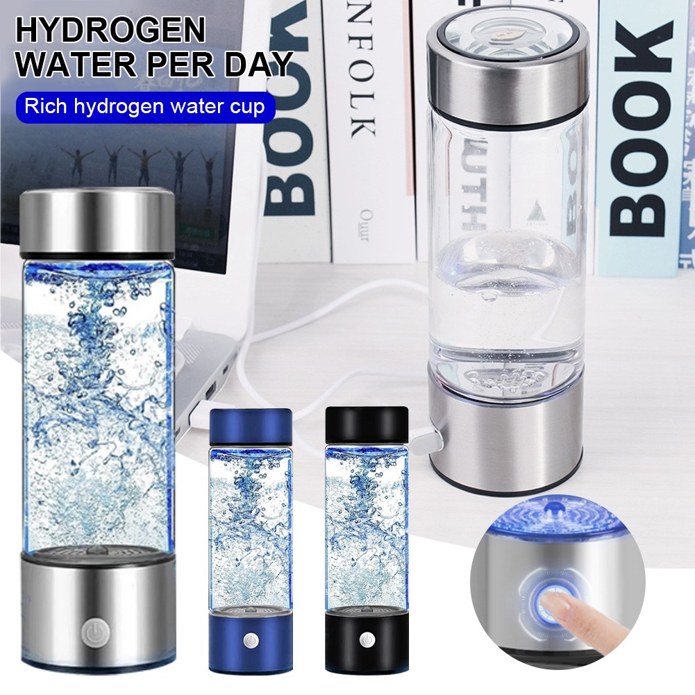420ml Upgraded Hydrogen Water Bottle Version Ion Membrane Generator ...