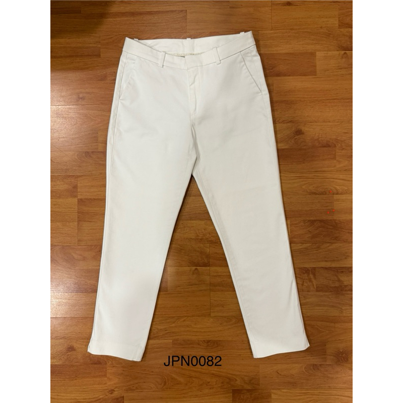 (Used) Uniqlo Pants 5 Parts White Size S (61cm) | Shopee Malaysia