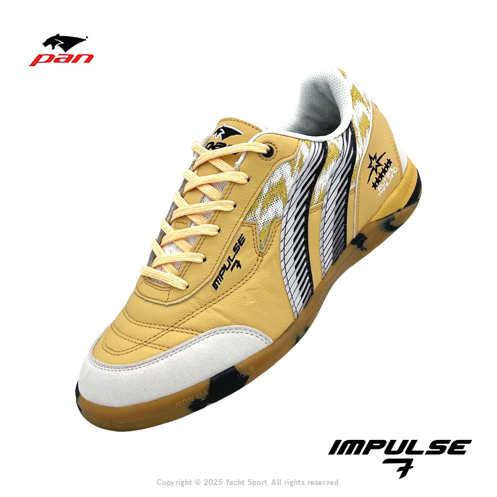PAN Futsal Shoes IMPULSE VII KANGAROO Code PF14R1 (KANGAROO Leather ...