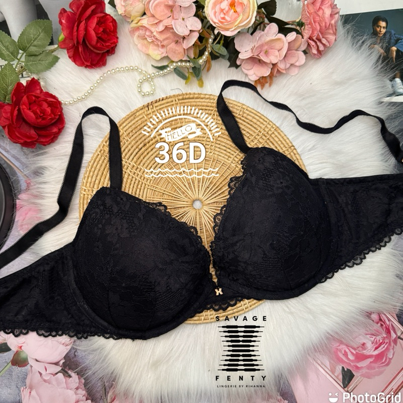 Savage X Fenty 36D Very New Medium Bubble Soft Cutting Label | Shopee ...
