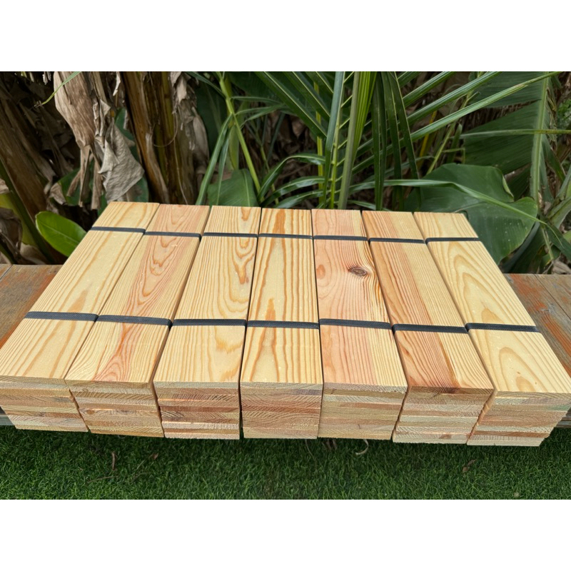 Plain Pine Wood 4 Sides Size: Width 9cm Thickness 1cm Length 40cm (1 ...