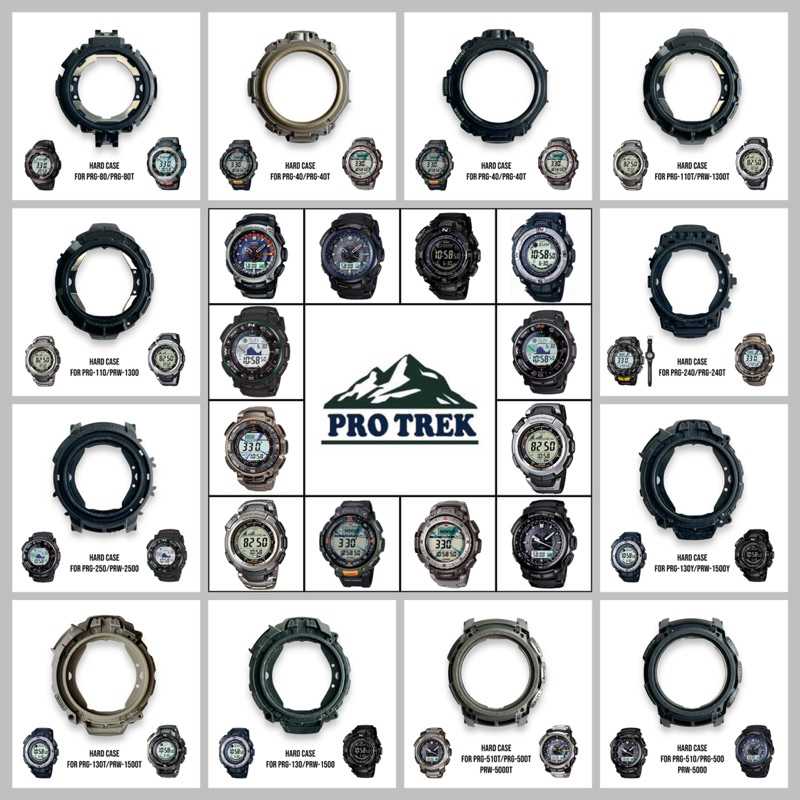 CASIO PROTREK REPLACEMENT PART HARDCASE PRG-510 PRW-5000 PRG-250 PRW ...