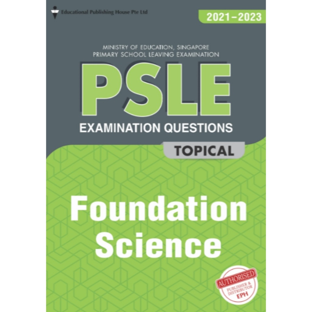 PSLE Foundation Science Exam Q&A 21-23 (Topical) | Shopee Malaysia