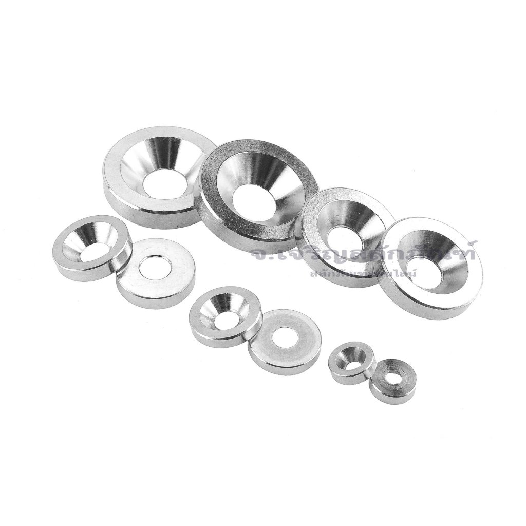 Stainless Steel Tapered Nut Washer "Conical Cut Inside Ton" Size M3-M10 ...
