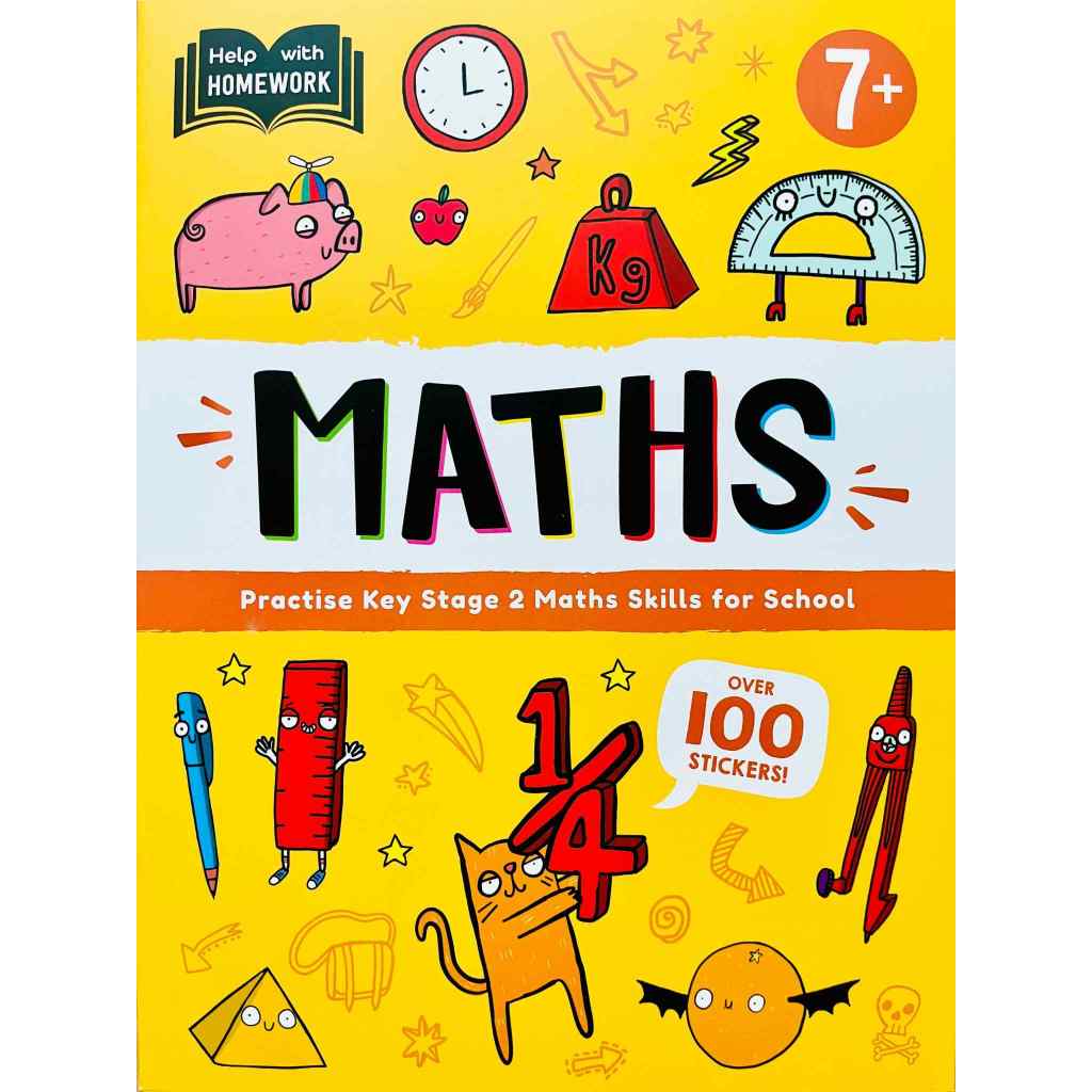 (Age7-8) LATEST EDITION 2025 Maths Workbook (Practice Key Stage 2 ...