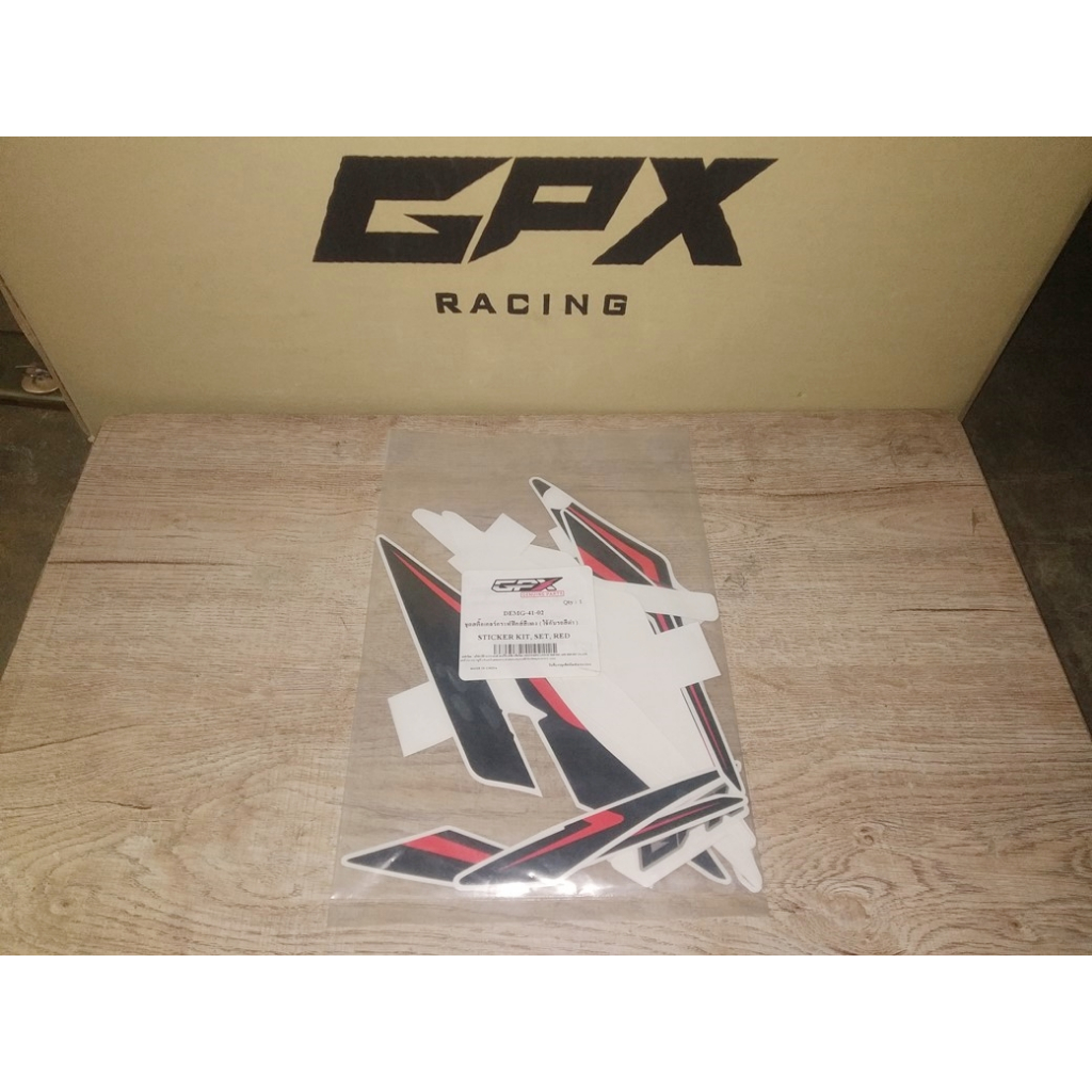 GPX Demon 150 GN Sticker Set First Generation New Product Center C ...