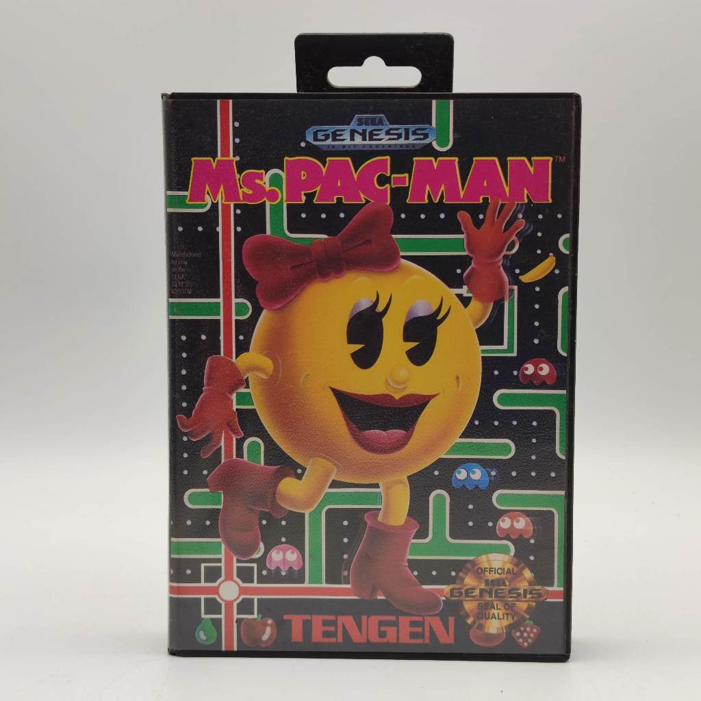 Ms.PAC-man (pacman pac man] SEGA Genesis Box Work [Mega Drive] Without ...