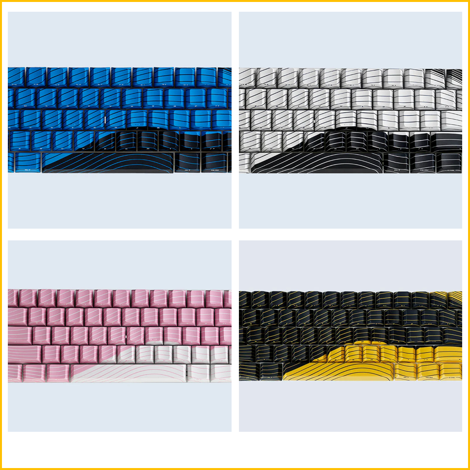 Wooting 5 Dye-sub PBT Magnetic wave keycaps | Shopee Malaysia