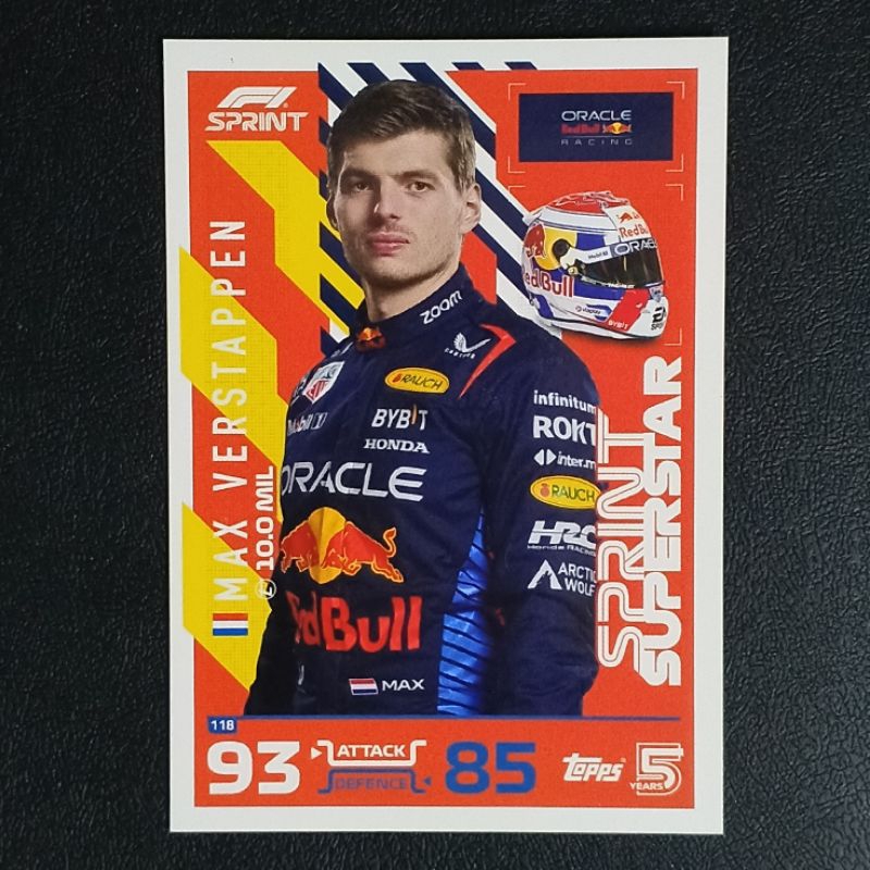 TURBO CARD Attack 2024 SPRINT SUPERSTAR TOPPS ATTAX 2024 FORMULA 1 ...