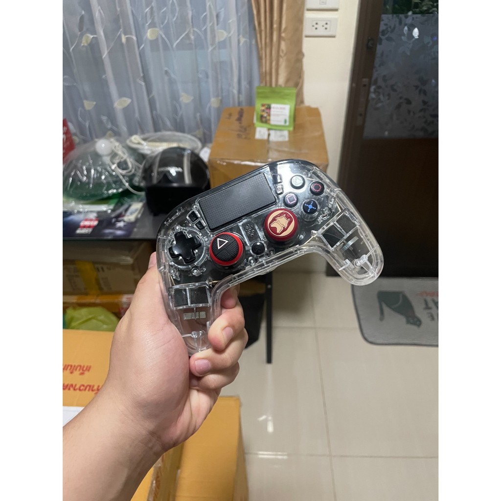 Pxel: PS4 Edge Controller (Insert RGB Turbo Back Button) Multiple PC ...