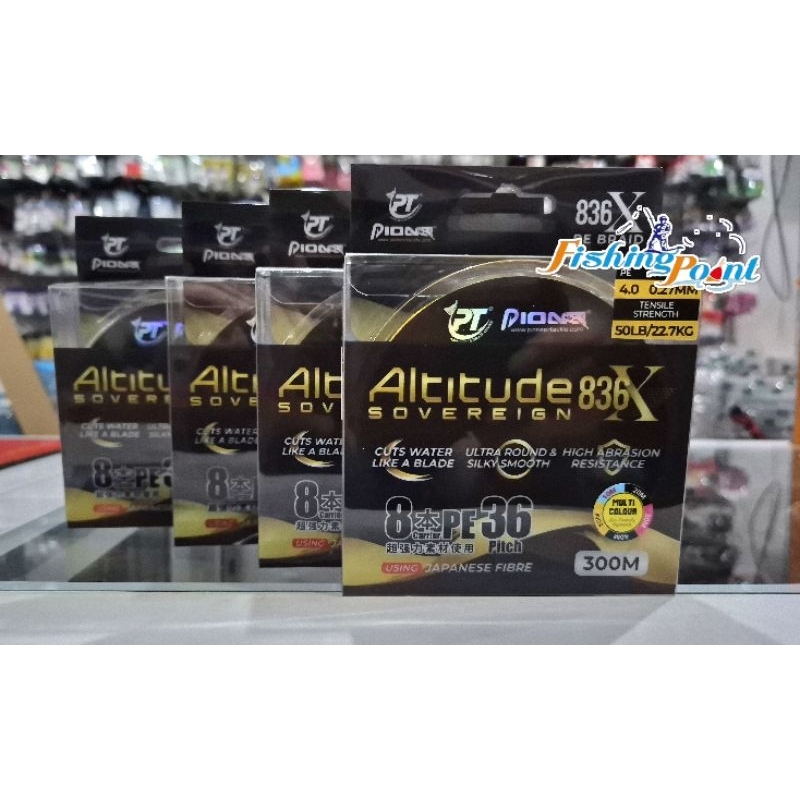 Pioneer Altitude Sovereign PE Cable 836X Braided 8 Length 300 Meters | Shopee Malaysia