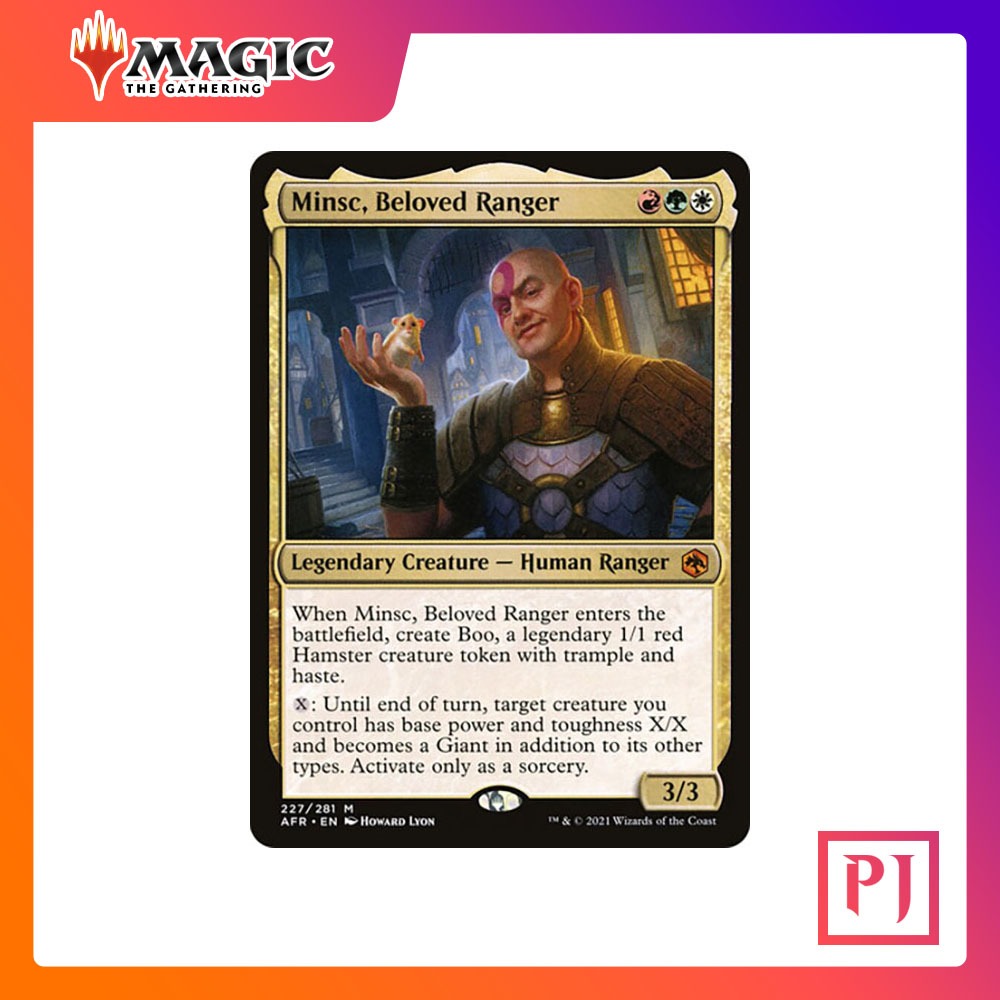 [MTG] Minsc Beloved Ranger [ONE] [MULTI] [MYTHIC] [NORMAL] [ENG] (Magic ...