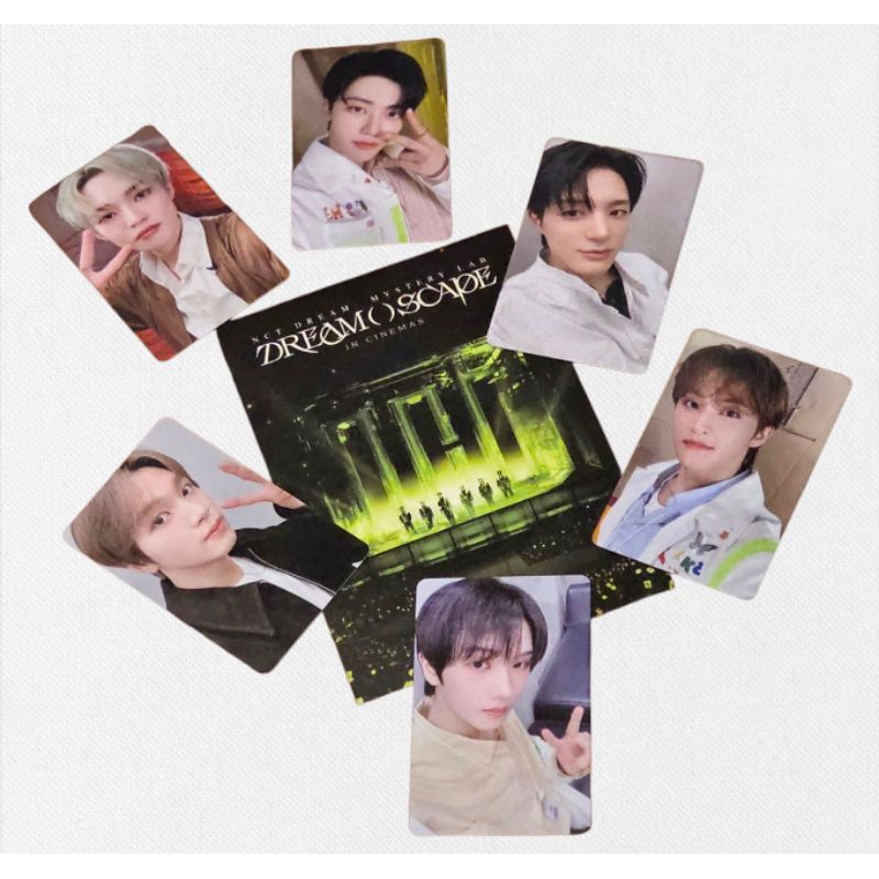 NCT Dream Photo Card Mystery Lab Dream()Scape Authentic Major Cineplex Postcard Scape 2024 ...