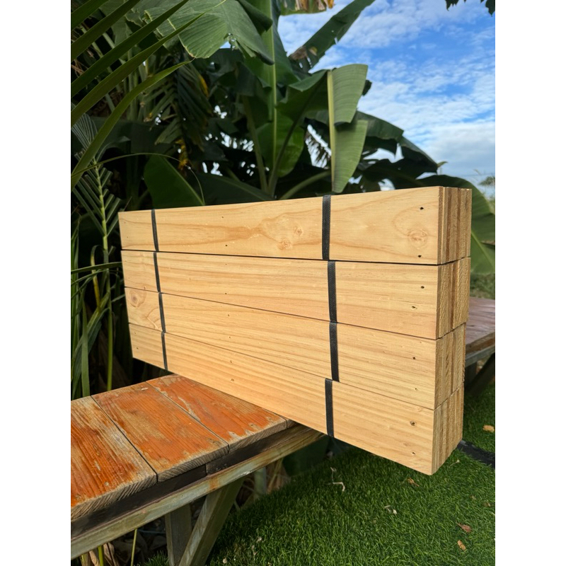 Pine Wood Outside 2 Hands With Marks 4 Sides Size: Width 8cm Thickness ...