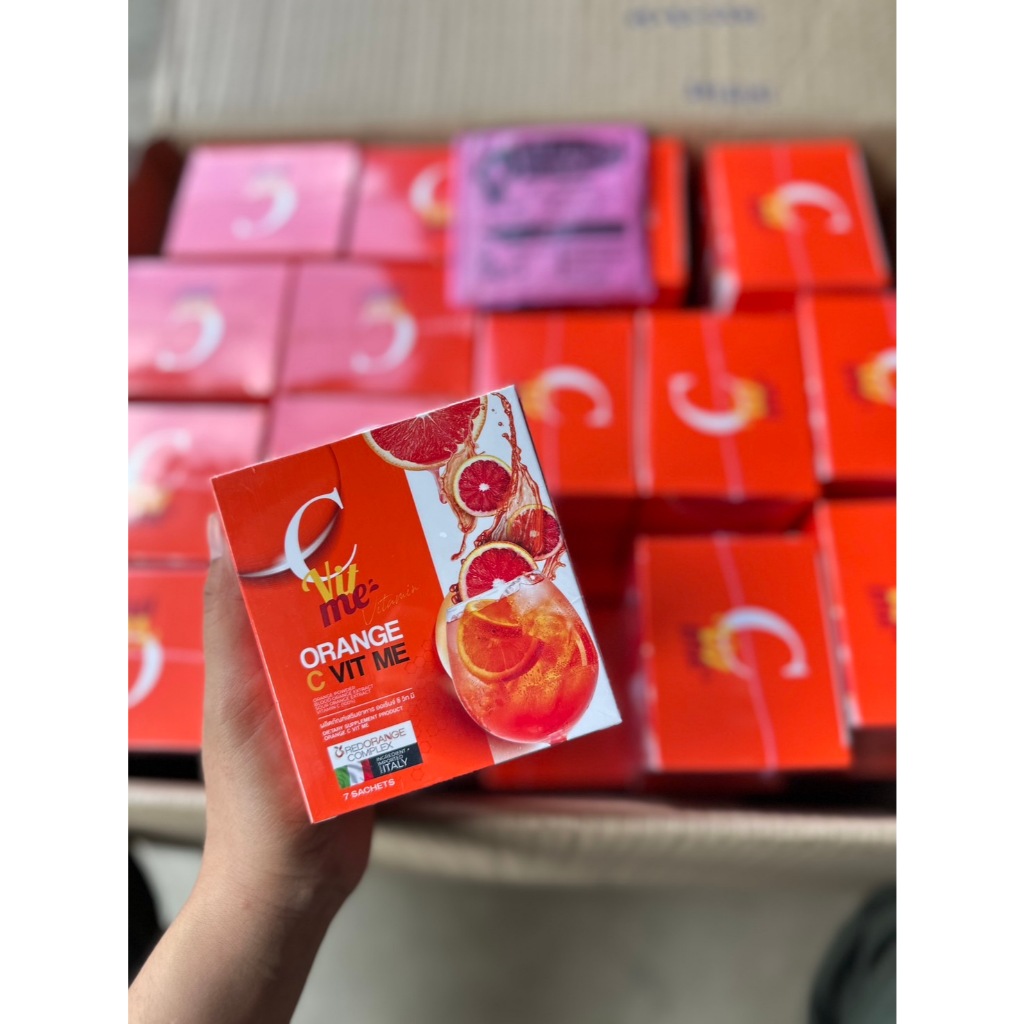 C VIT ME (7 Sachets) Vitamin Blood Orange Dietary Supplement Product ...