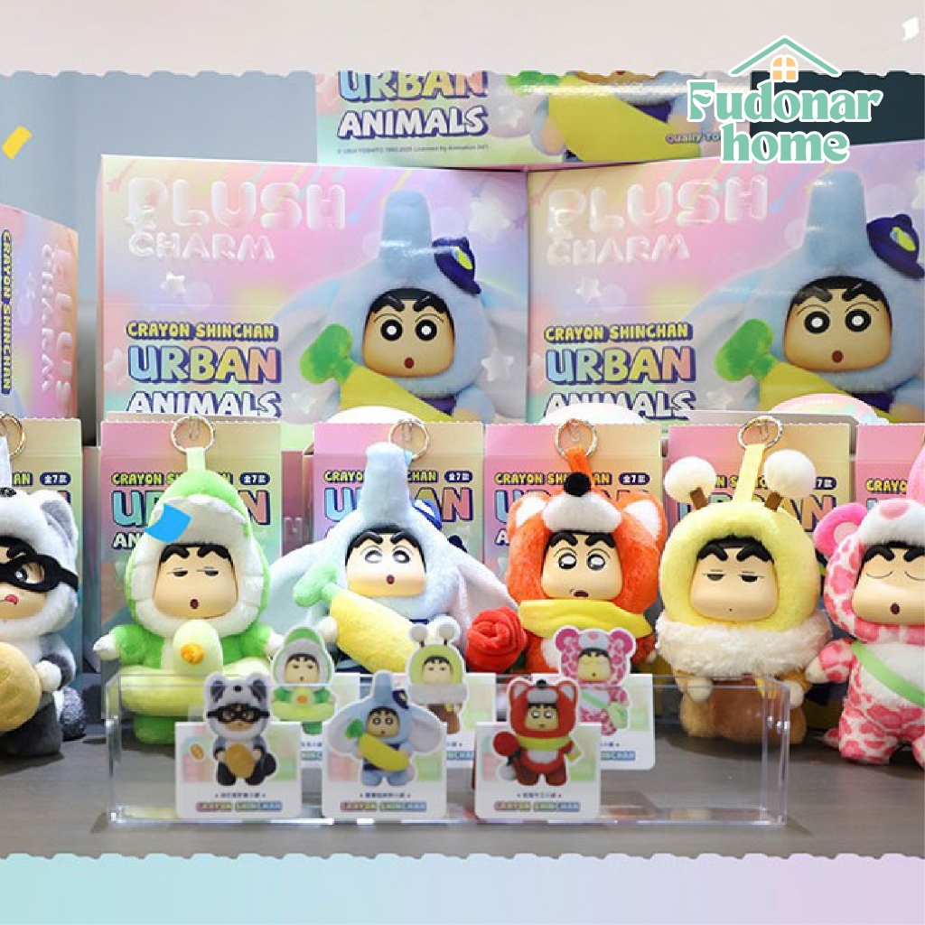 Crayon Shin-chan Urban Animals Blind Box Plush (6 Dipping To Win 1 C ...