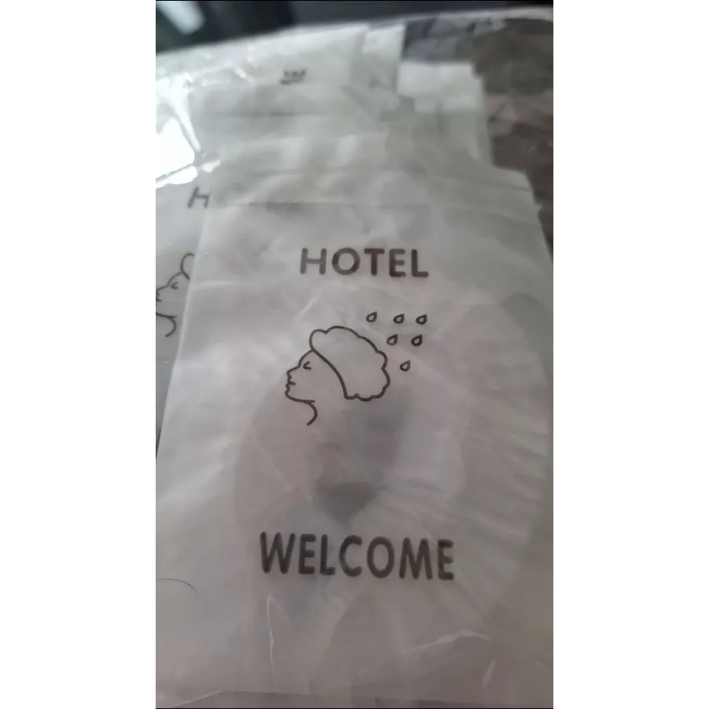 Hotel Shower Cap Thick Piece Amount 100 Sachets For Hotels Resorts Spas ...