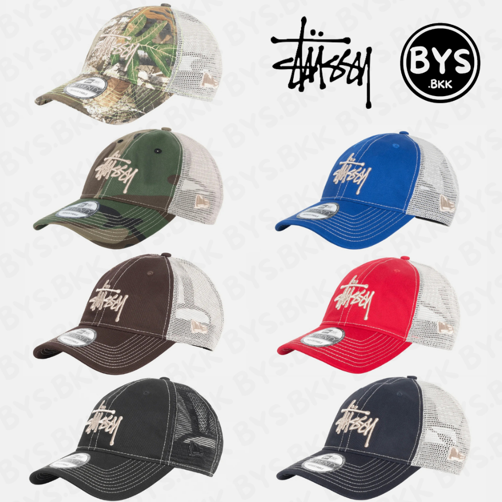STUSSY NEW ERA 9TWENTY BASIC TRUCKER (US) | Shopee Malaysia