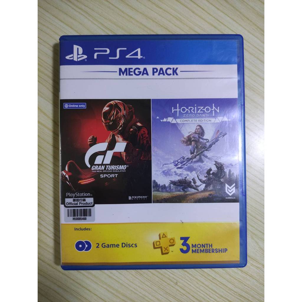 (2nd Hand) PS4-Mega Pack : GT Gran Turismo Sport/Horizon Zero Dawn ...