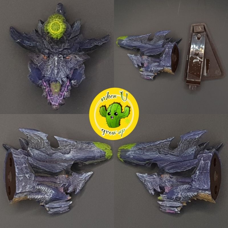 Magnet Monster Hunter Monhan Head + Stand | Shopee Malaysia