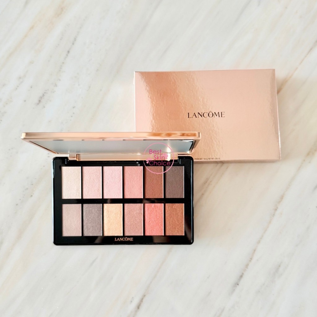 Lan com e Eye & Face Palette Holiday 2024 Rose Gold 12 Shadow Limited ...
