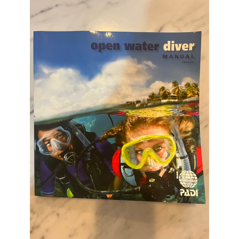 PADI Open Water Diver Manual Version 3.0 | English 2nd hand ready to ...