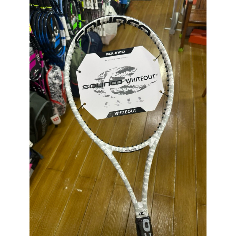 SOLINCO WHITEOUT V2 Tennis Racket Weight 305 Grams *Product Made To ...