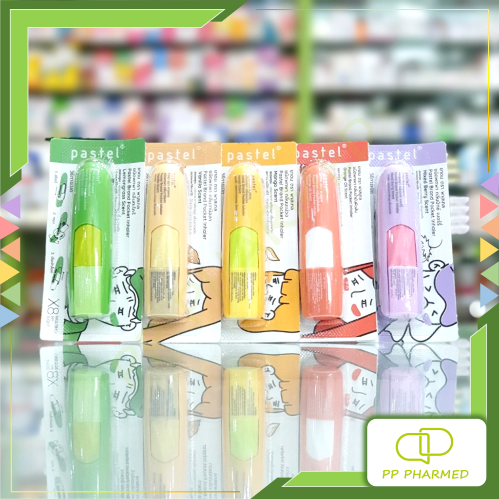 Pastel Inhaler Fruit And Herbal Scent Pocket Fruity 1.5ml | Shopee Malaysia