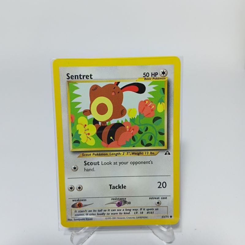 Sentret 63/75-Neo Discovery-Classic Vintage Pokémon Card | Shopee Malaysia