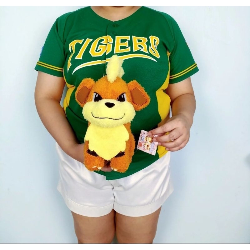 Pokemon doll Fat Card Growlithe Story Japanese Hanging Tag | Shopee ...