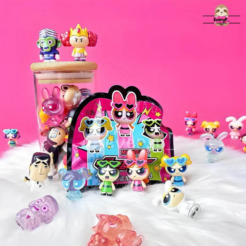 Random Bean Envelope (1 Pack Contains 3 Miniatures) The Powerpuff Girls ...