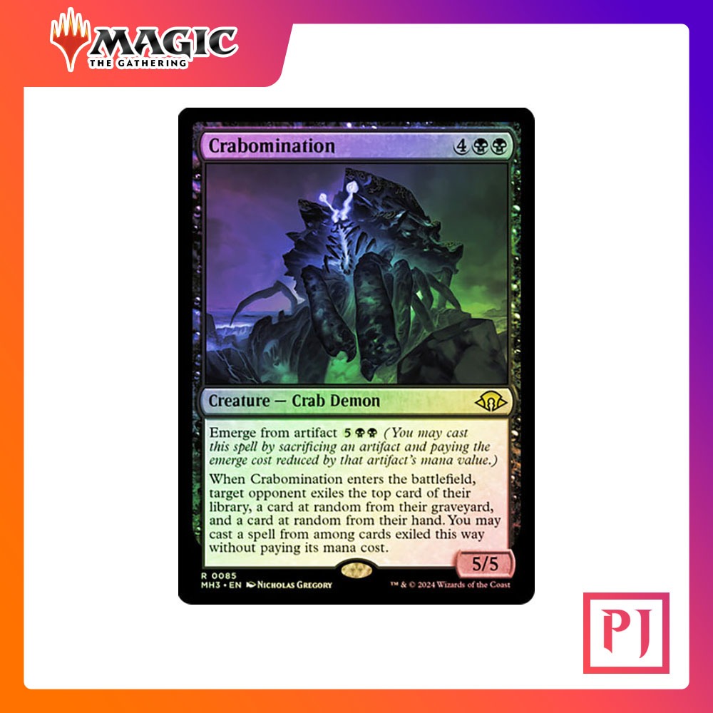 [MTG] Crabomination [MH3] [BLACK] [RARE] [FOIL] [ENG] (Magic Card/Magic ...