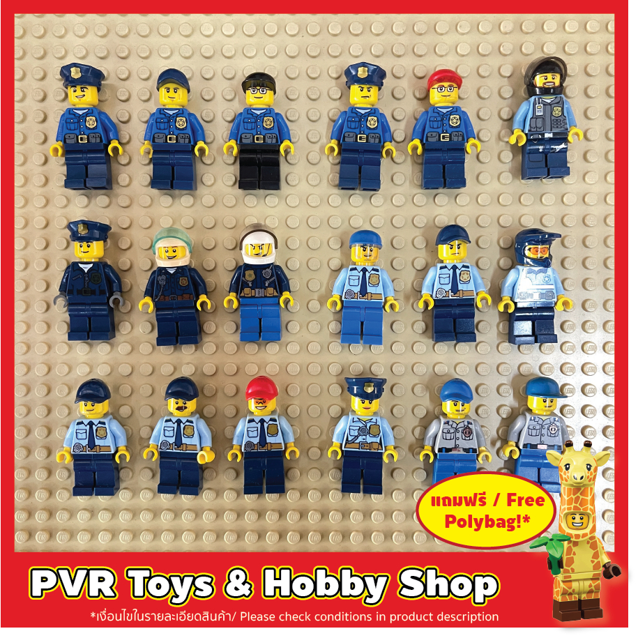USED Second Hand LEGO Minifigures CITY Set2 Police cmf Mini Figures ...