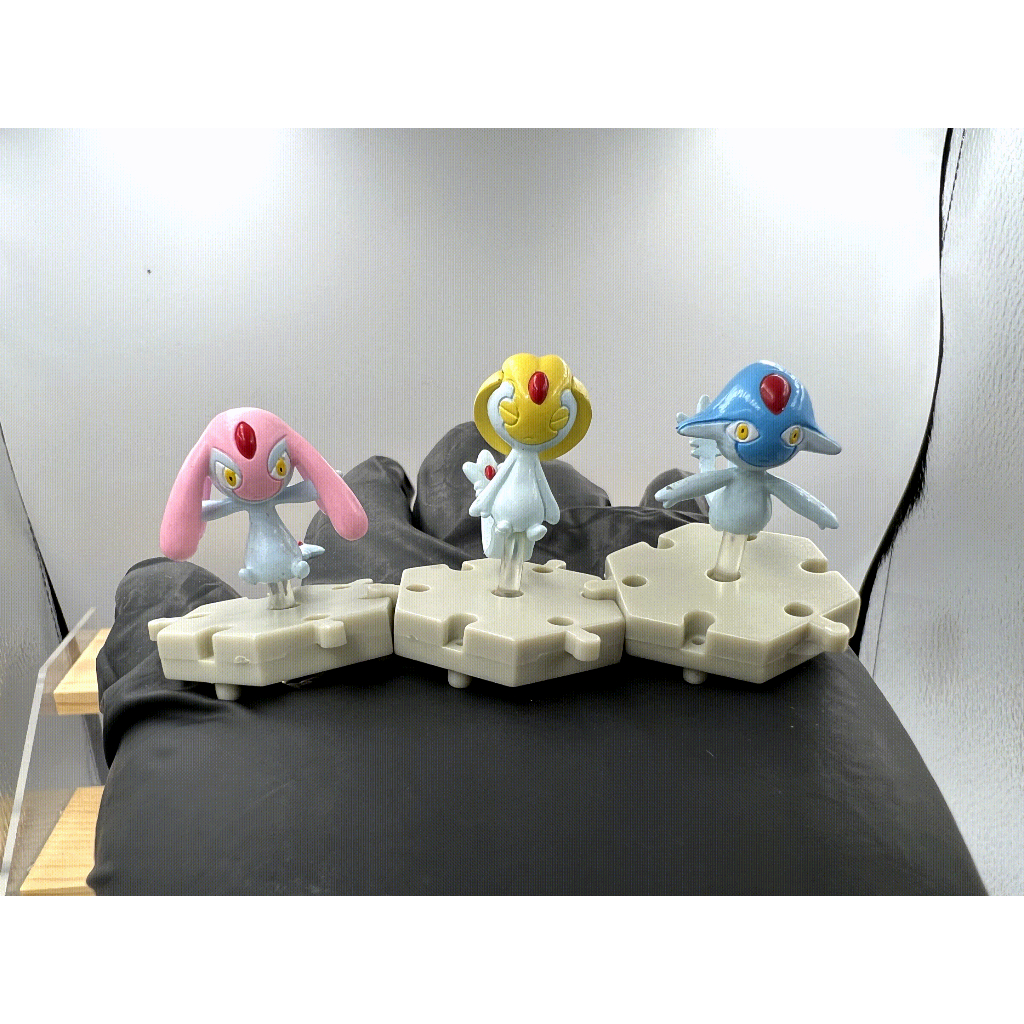 Pokemon Bandai Mini figure :Azelf Uxie Mesprit | Shopee Malaysia