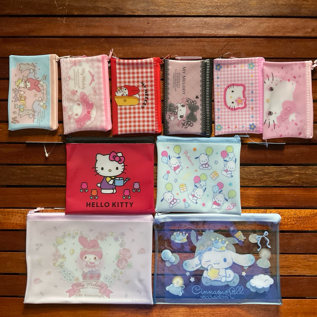 Money Bag sanrio Wallet Hello kitty 50th anniversary From Japan daiso ...