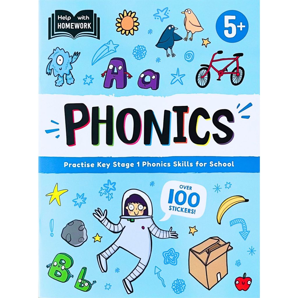 (Ages 5-6) LATEST EDITION 2025 phonics Workbook (Practise Key Stage 1 ...