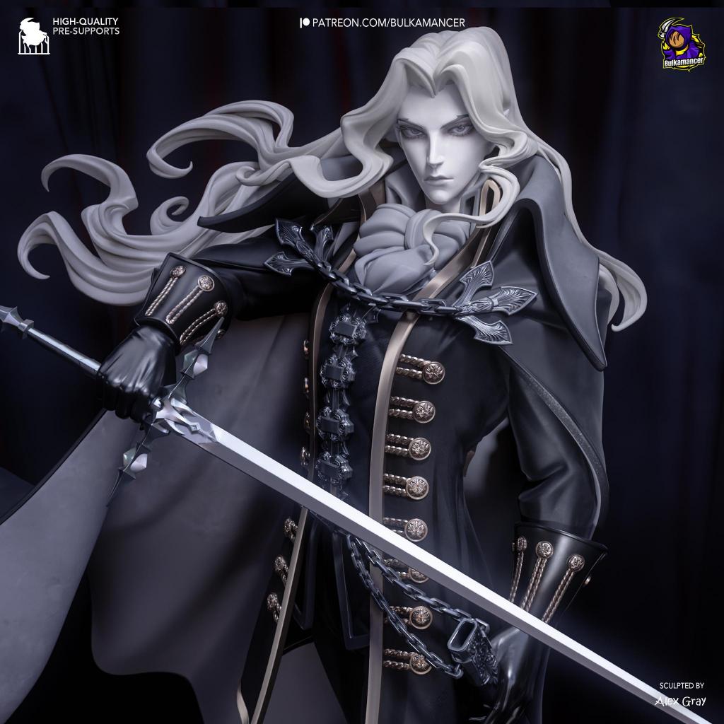 Alucard-Castlevania 1/8 (Without Paint Resin Model) | Shopee Malaysia