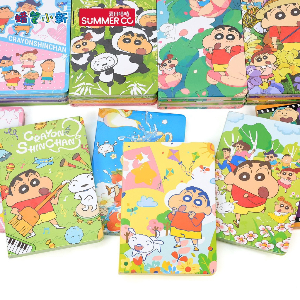 Crayon Shinchan Hard Cover A5 Pattern Shin Chan Summer CC New 24 ...