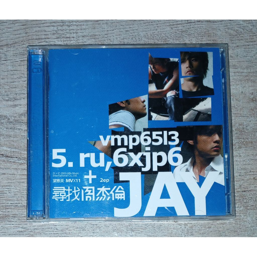 Jay Chou CD VCD Album Hidden Track Thailand Edition | Shopee Malaysia