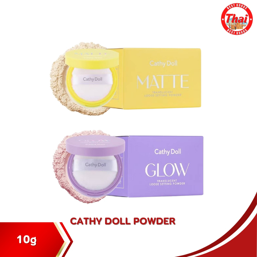 Cathy Doll Trans Lucent Setting Powder 10g Glow And Matte Loose Powder(1pcs) | Shopee Malaysia