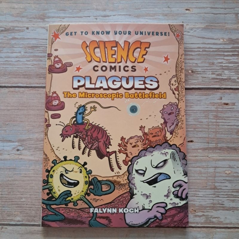 (New) Science comics : Plagues The Microscopic Battlefield.By Falynn Koch | Shopee Malaysia