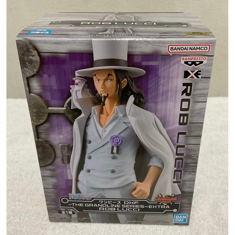 JP DXF Rob Lucci ONE PIECE The Grandline Series Extra Rujji Figure ...